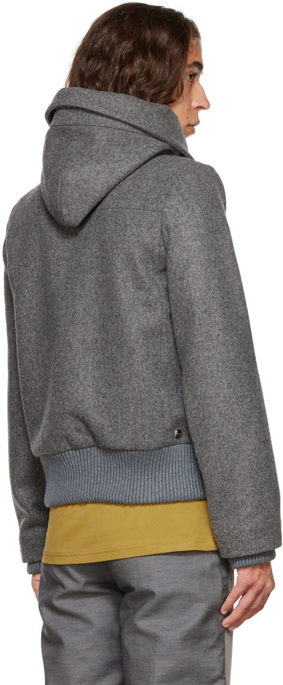 Bless Gray Hoodjacket Jacket In Lodengrey - 77% Off | Editorialist