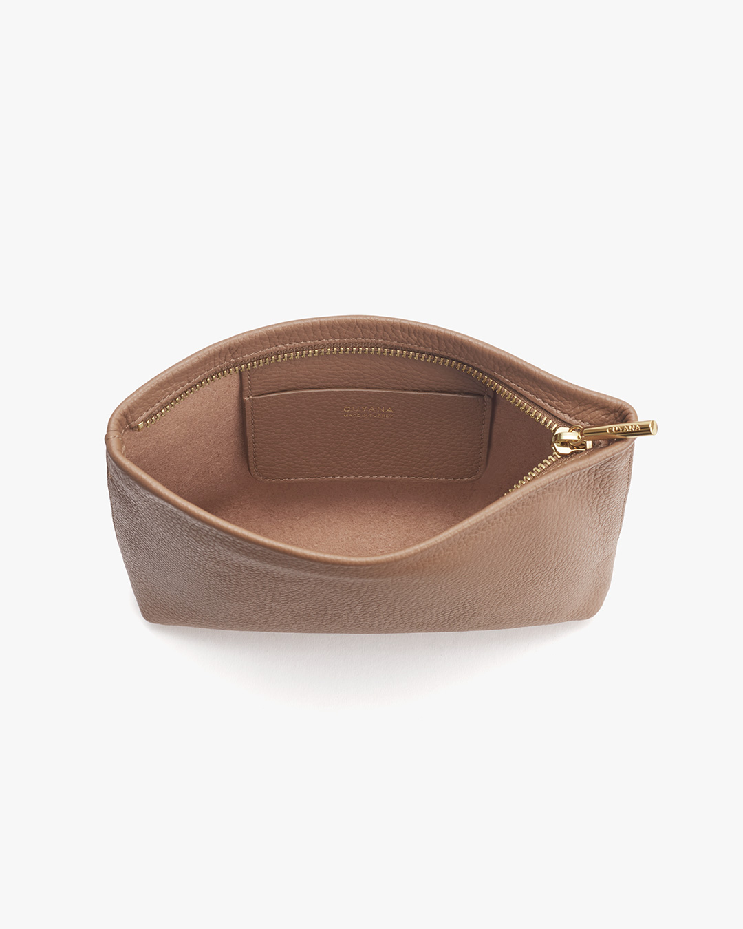 Cuyana Mini Zipper Pouch - Terracotta | Editorialist