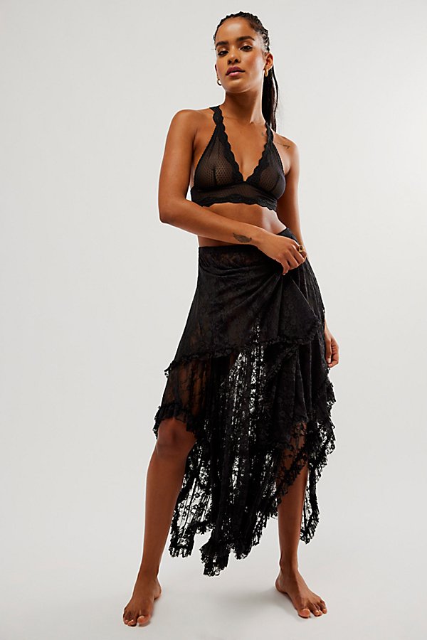 chinese dress ladies Free People French Courtship Half Slip - Black