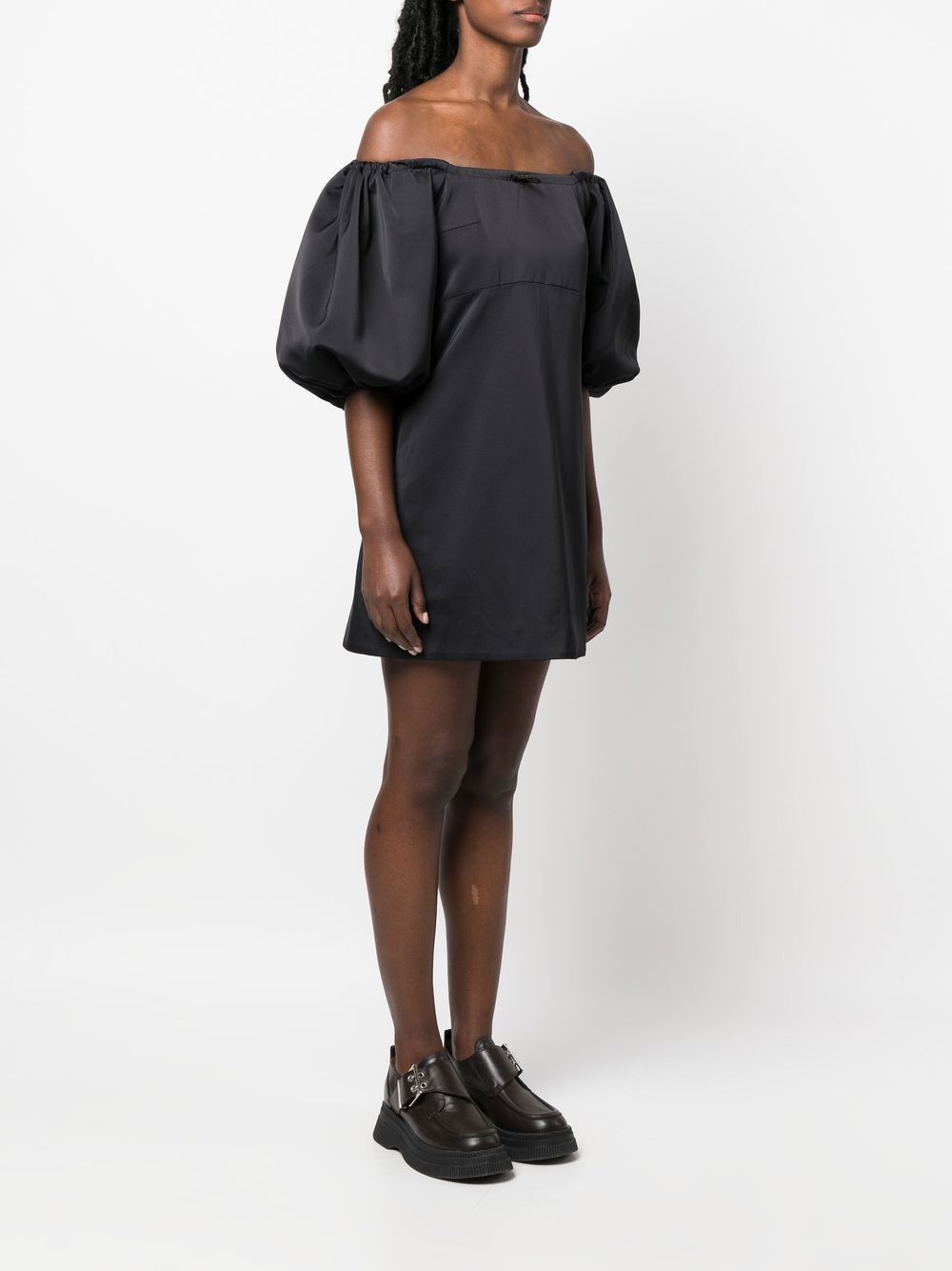 PATOU Patou Puff-Sleeve Mini Dress