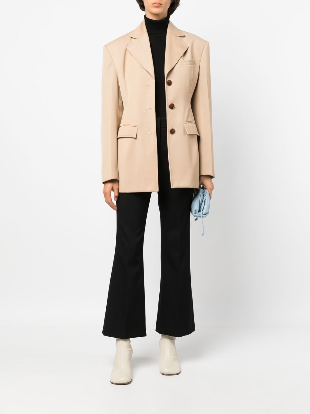 JIL SANDER Jil Sander High-Waisted Cropped Trousers
