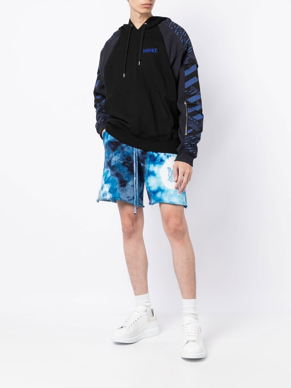 AMIRI Cotton Jersey Knit Tie-Dye Shorts