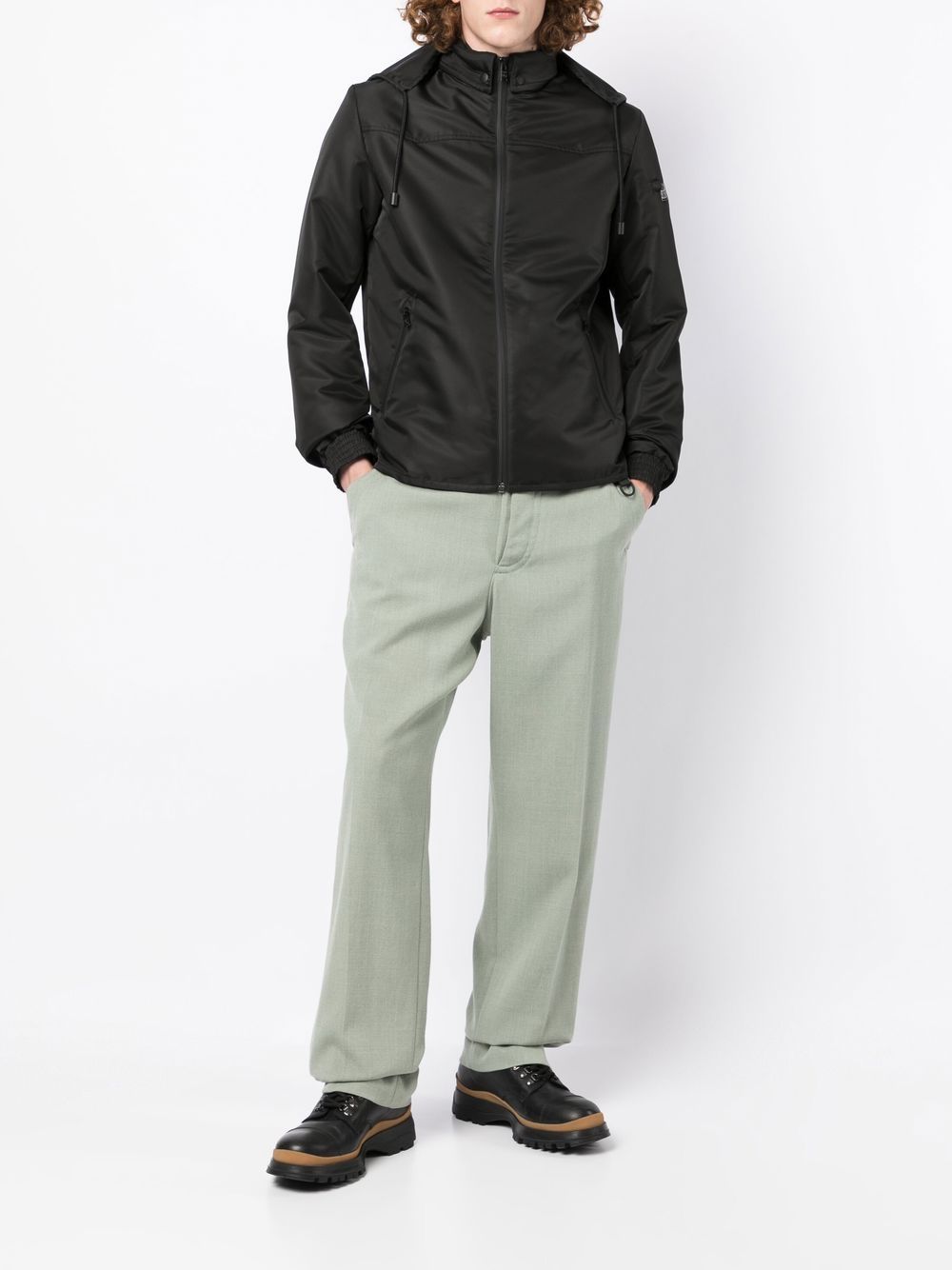 LANVIN Lanvin Graphic-Print Hooded Jacket