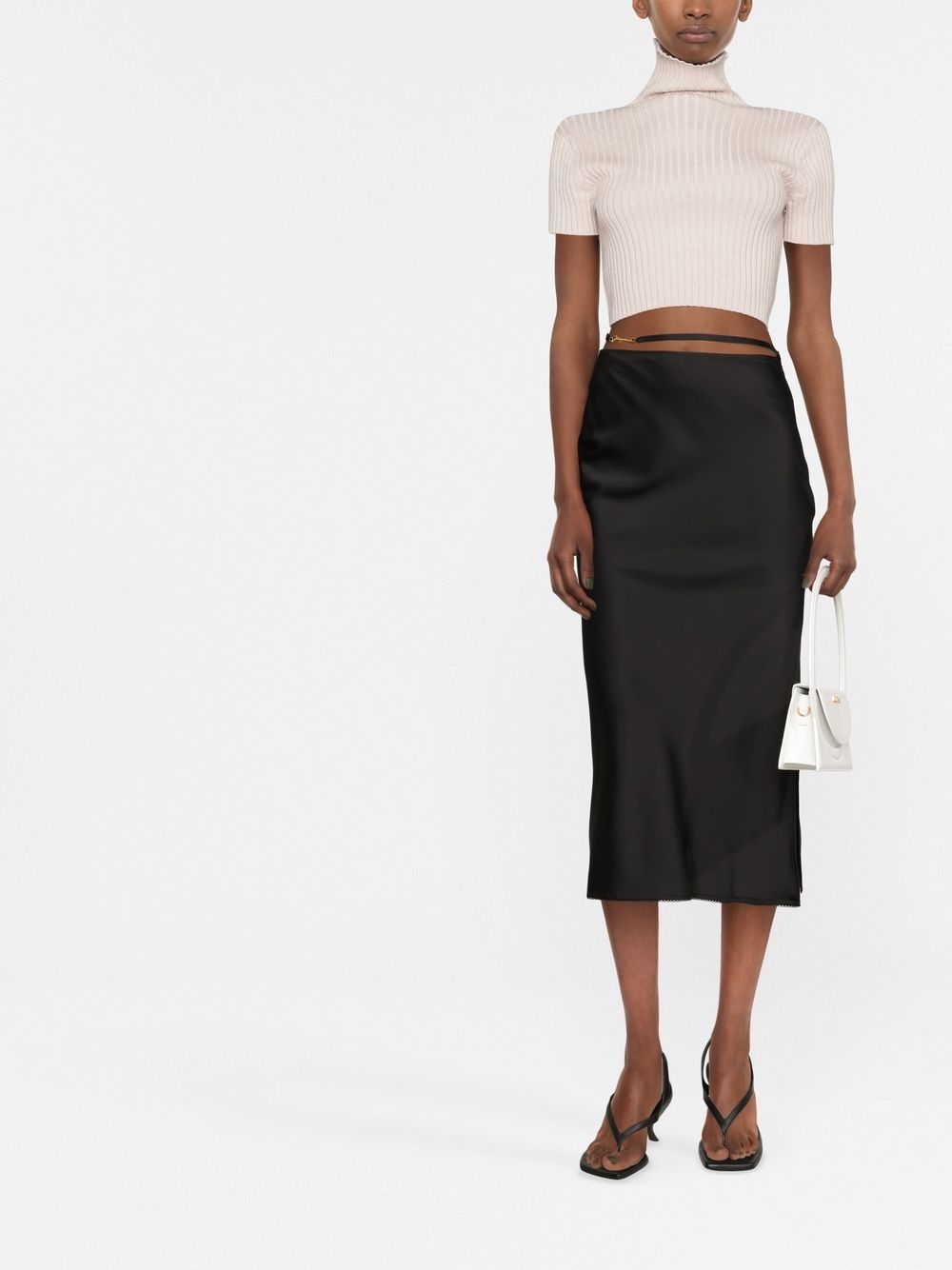 JACQUEMUS Jacquemus La Jupe Notte Midi Skirt