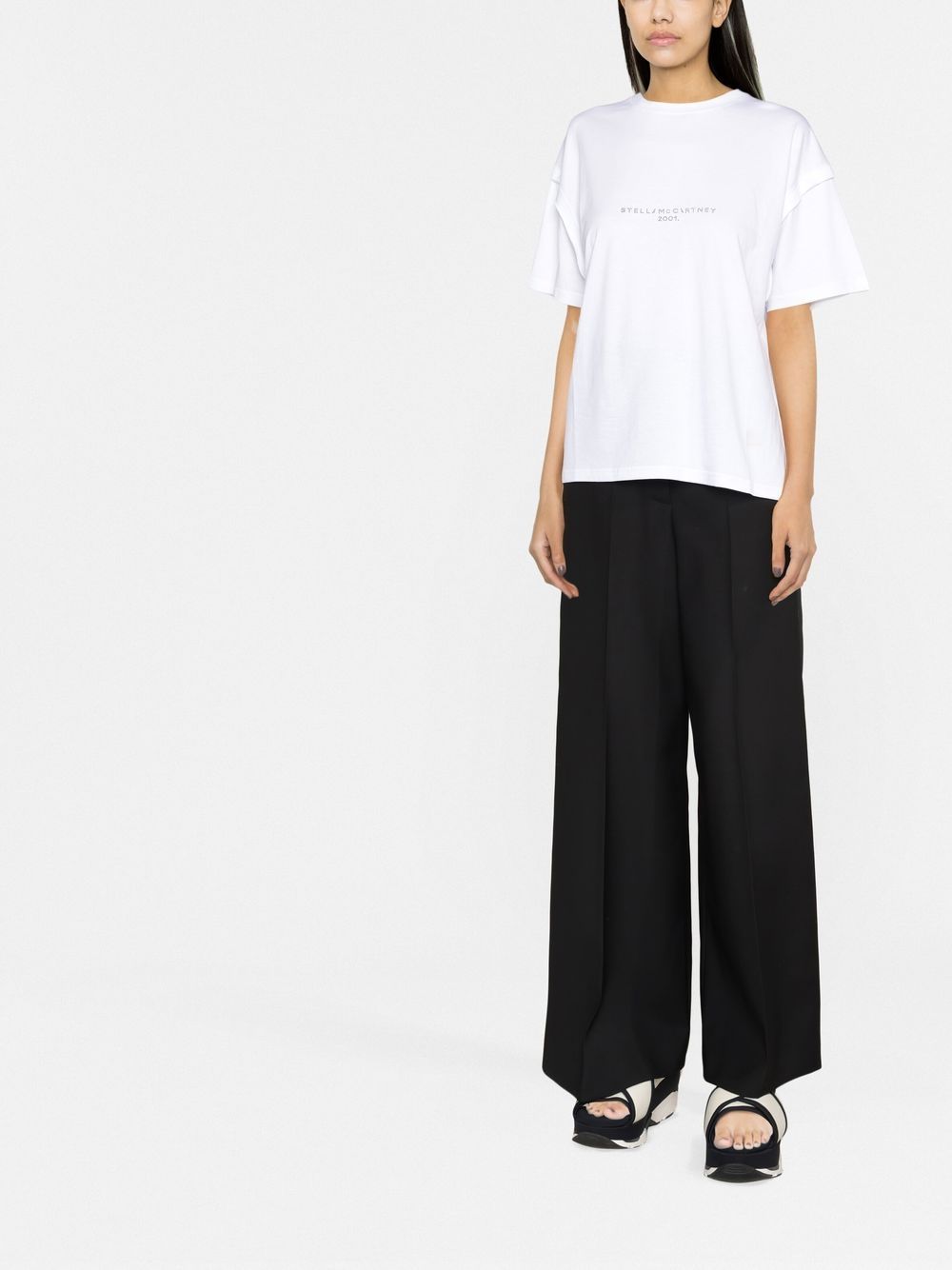 STELLA MCCARTNEY Sequin-Embellished Logo T-Shirt