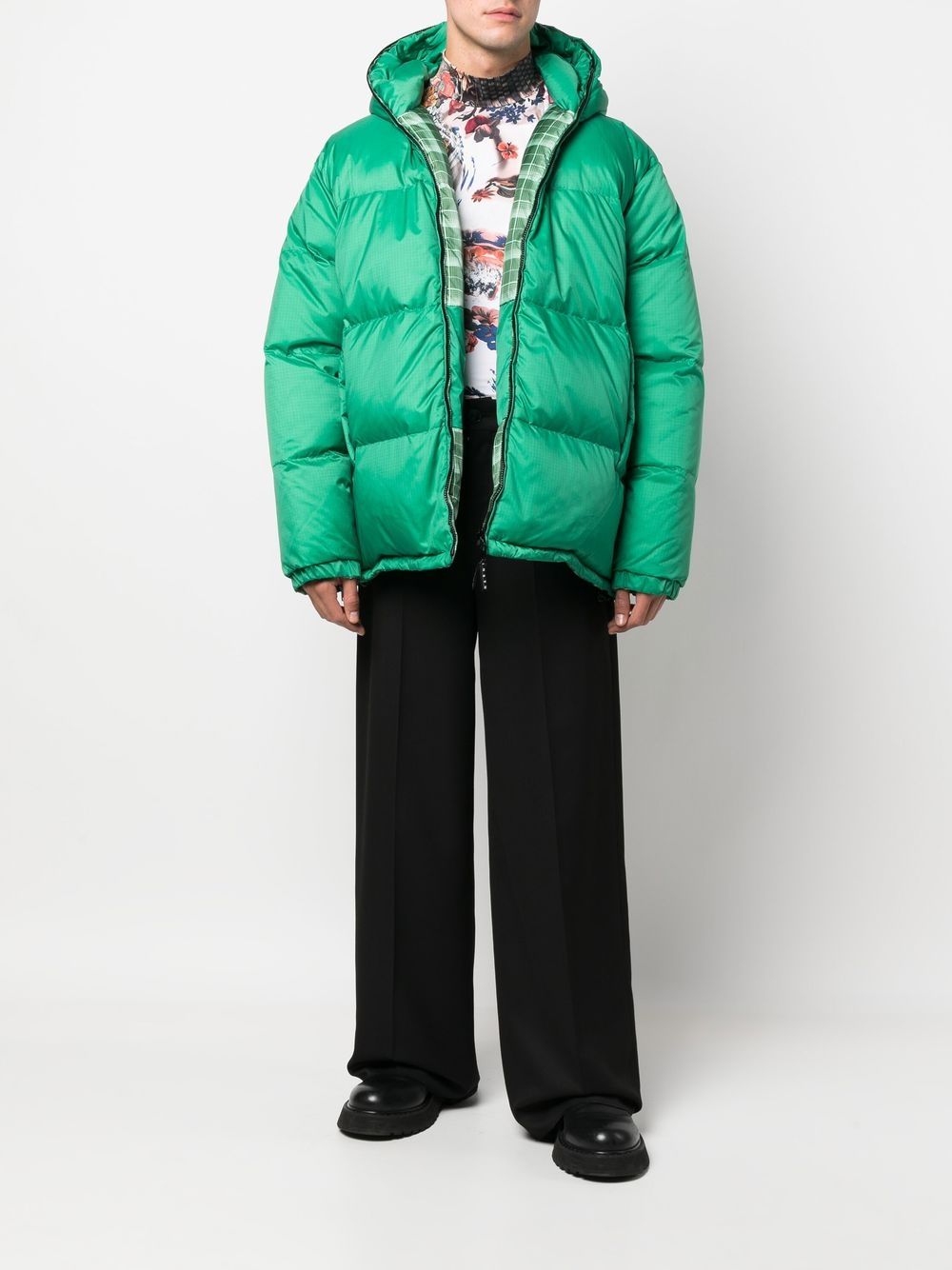 MARNI Marni Reversible Padded Hooded Coat