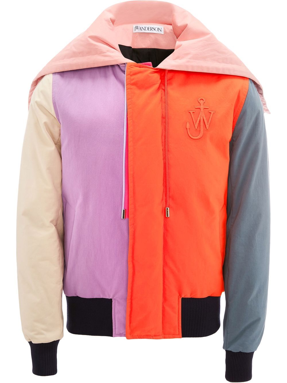 JW ANDERSON JW Anderson Multi-Panel Zip-Fastening Jacket