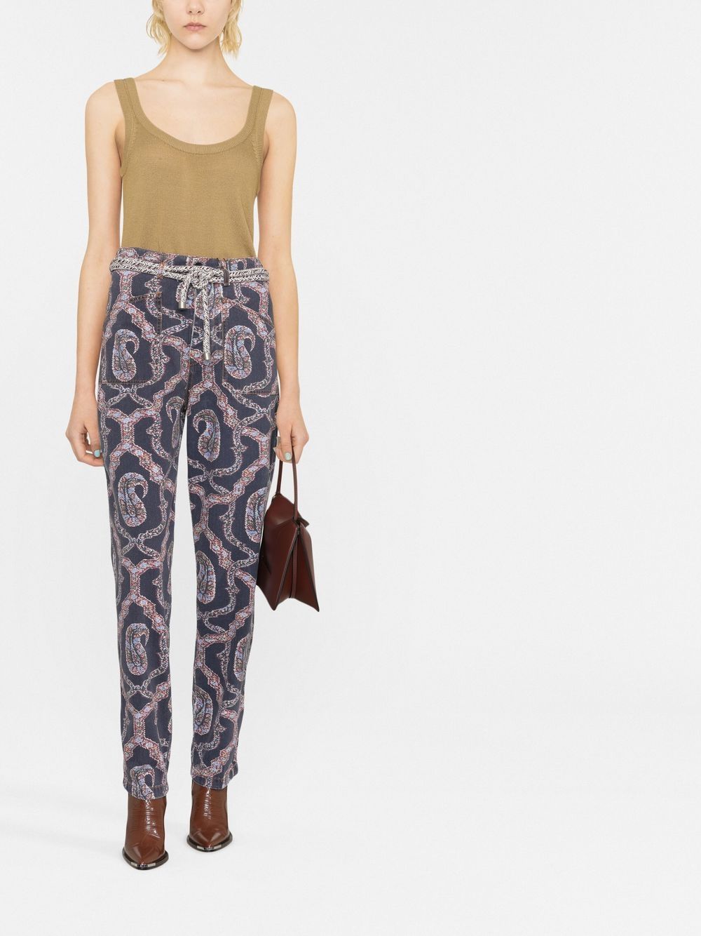 ETRO ETRO Abstract-Pattern Trousers