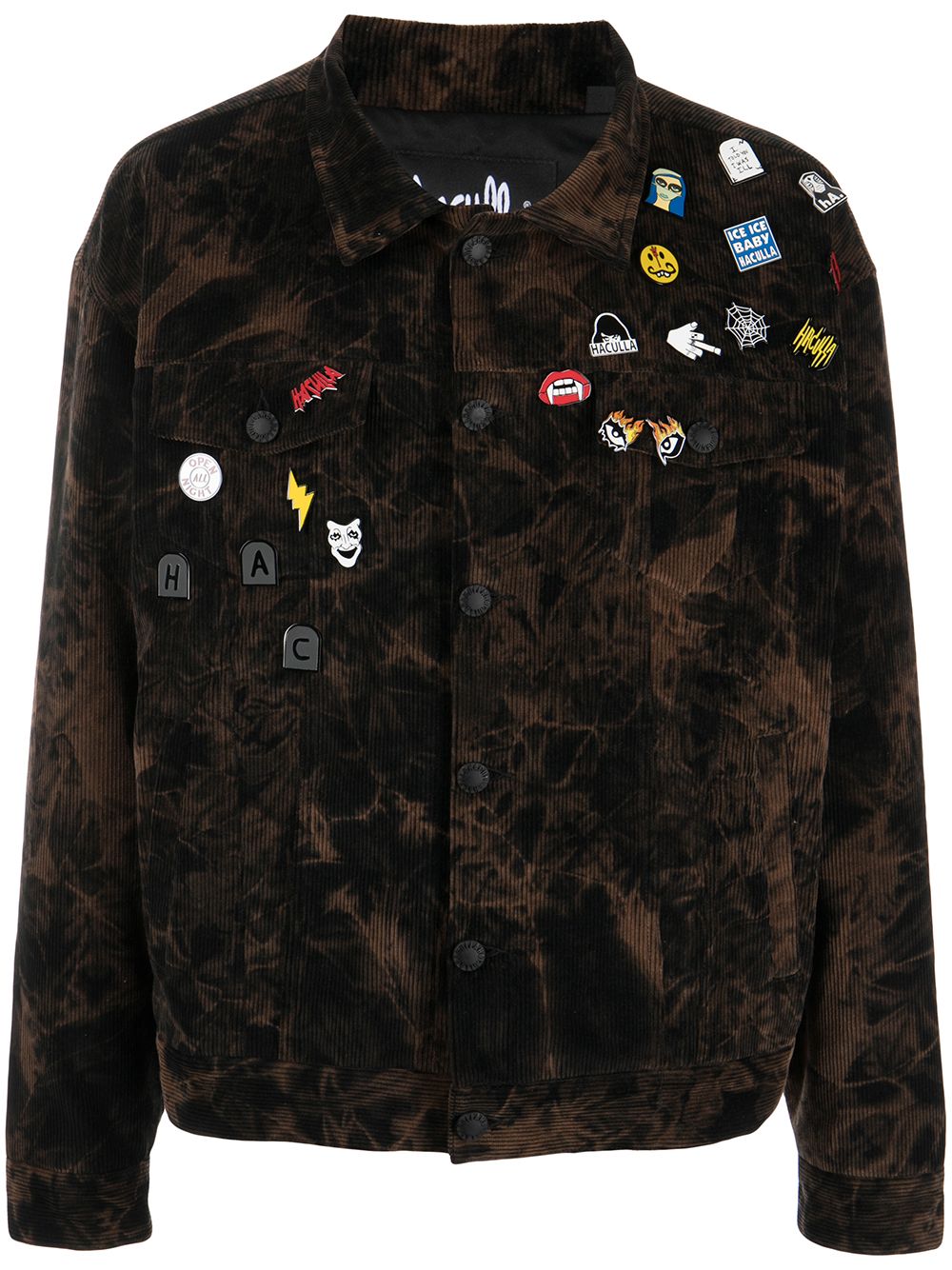 HACULLA. Haculla Pin-Detail Tie-Dye Jacket