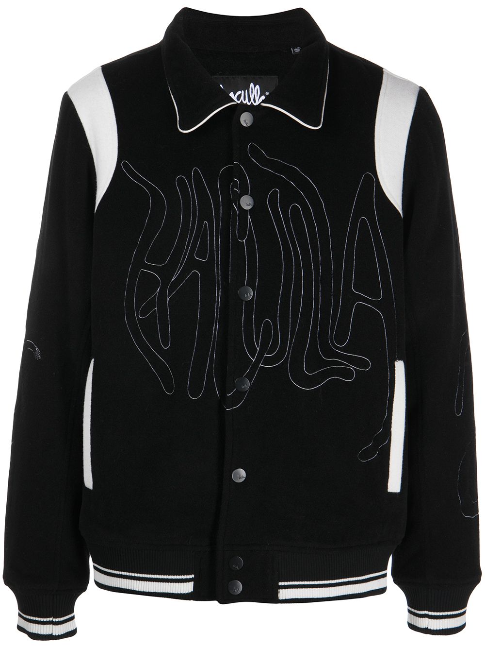 HACULLA. Haculla Embroidered Logo Shirt Jacket