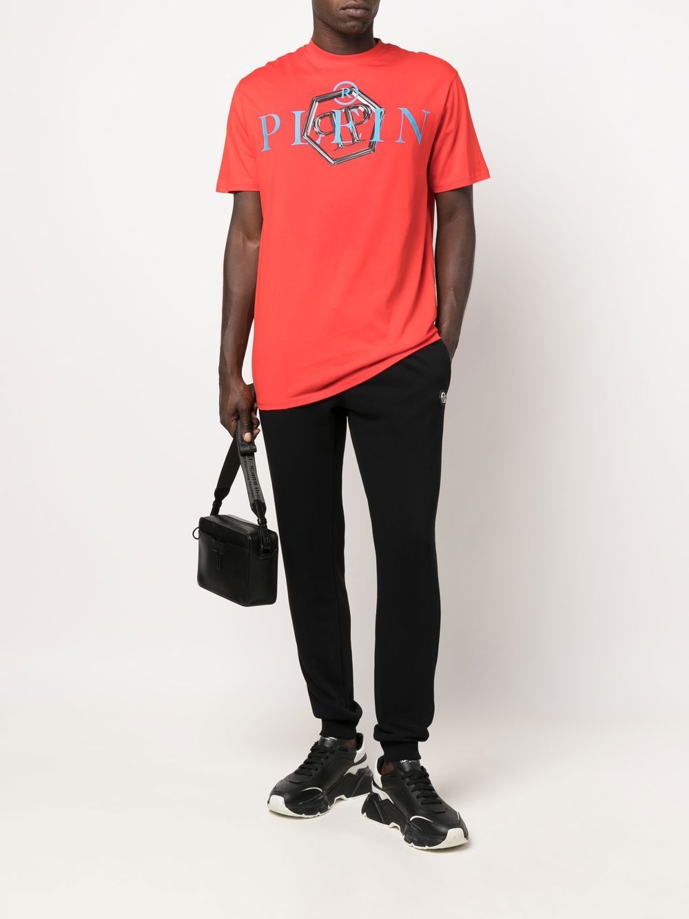 PHILIPP PLEIN logo-print short-sleeved t-shirt