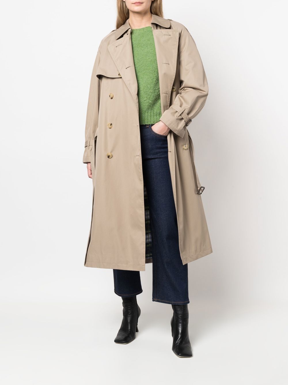 MACKINTOSH Mackintosh Jamie Gabardine-Weave Trench Coat