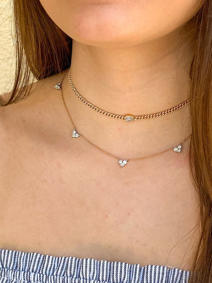 Shop Chic Diamond Chokers: How to Wear & Style Diamond Chokers