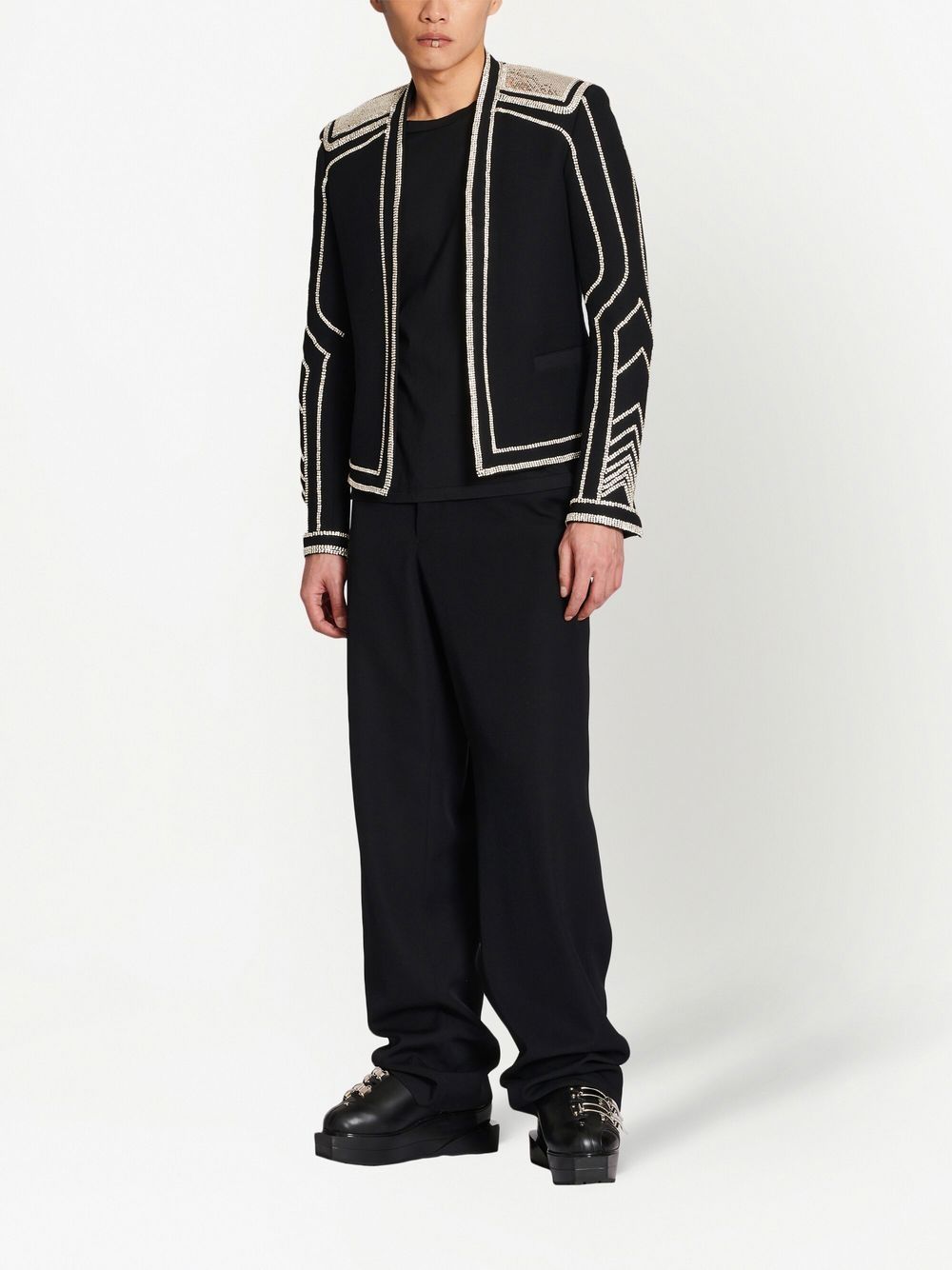 BALMAIN Balmain Tailored Wool Trousers