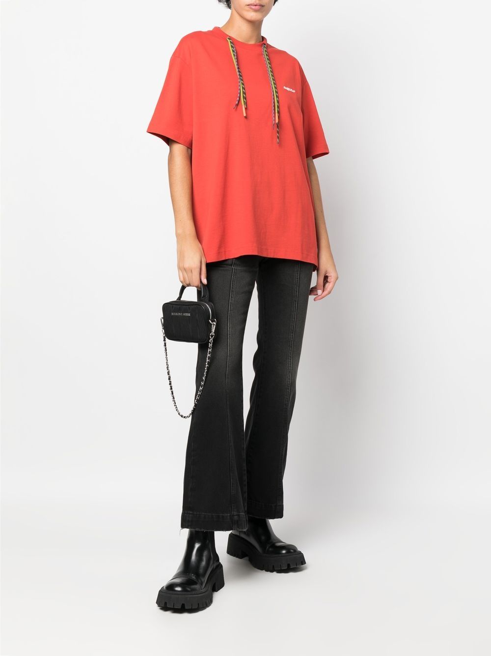 AMBUSH AMBUSH Multi-Cord Logo-Print T-Shirt