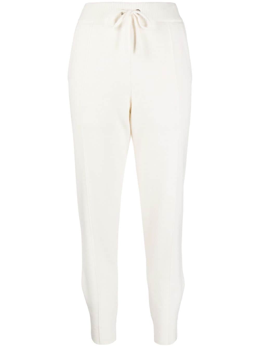 Buy Pringle Of Scotland Fine-knit Track Pants - White At 50% Off ...