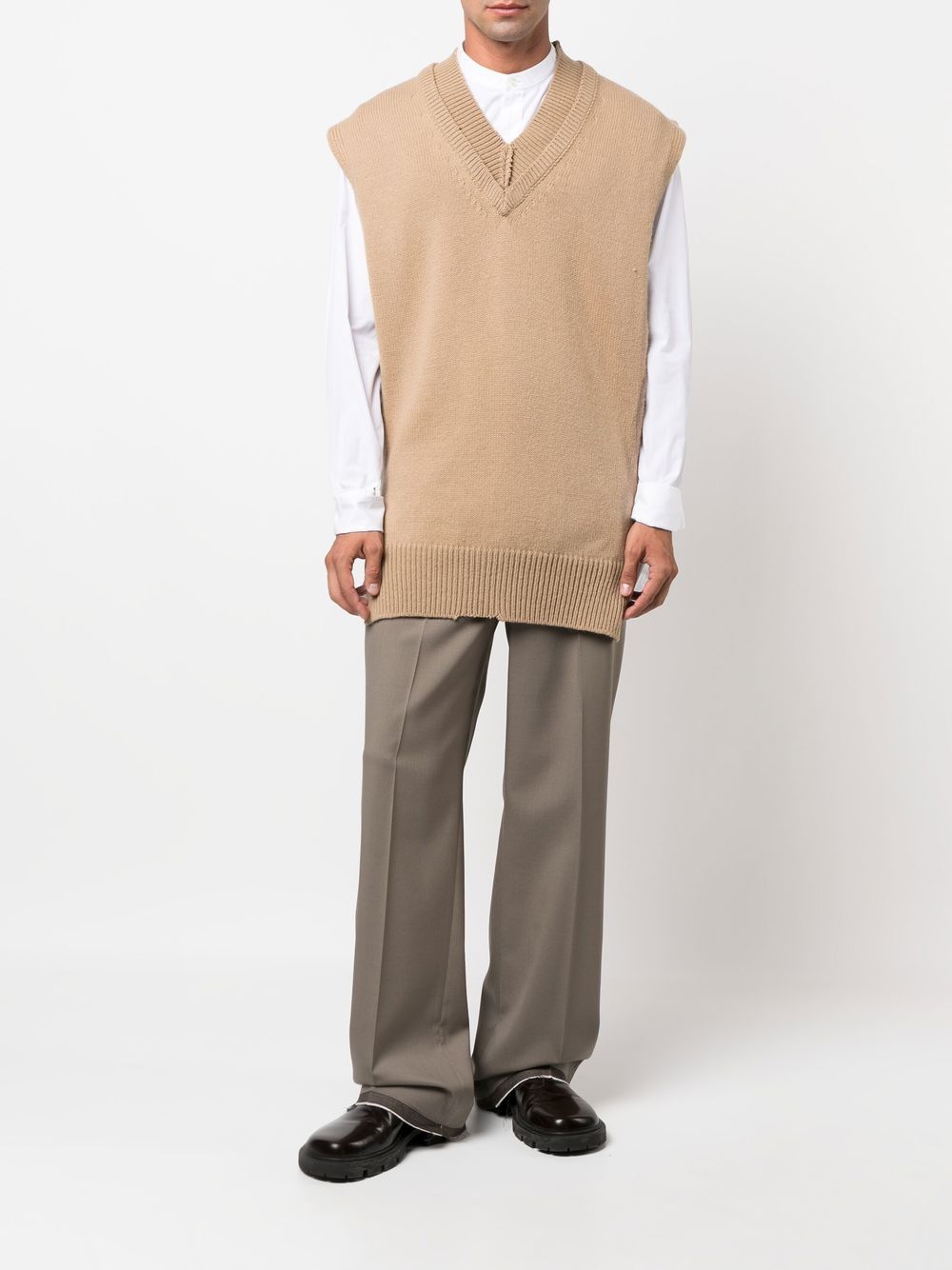 MAISON MARGIELA Maison Margiela Layered V-Neck Vest