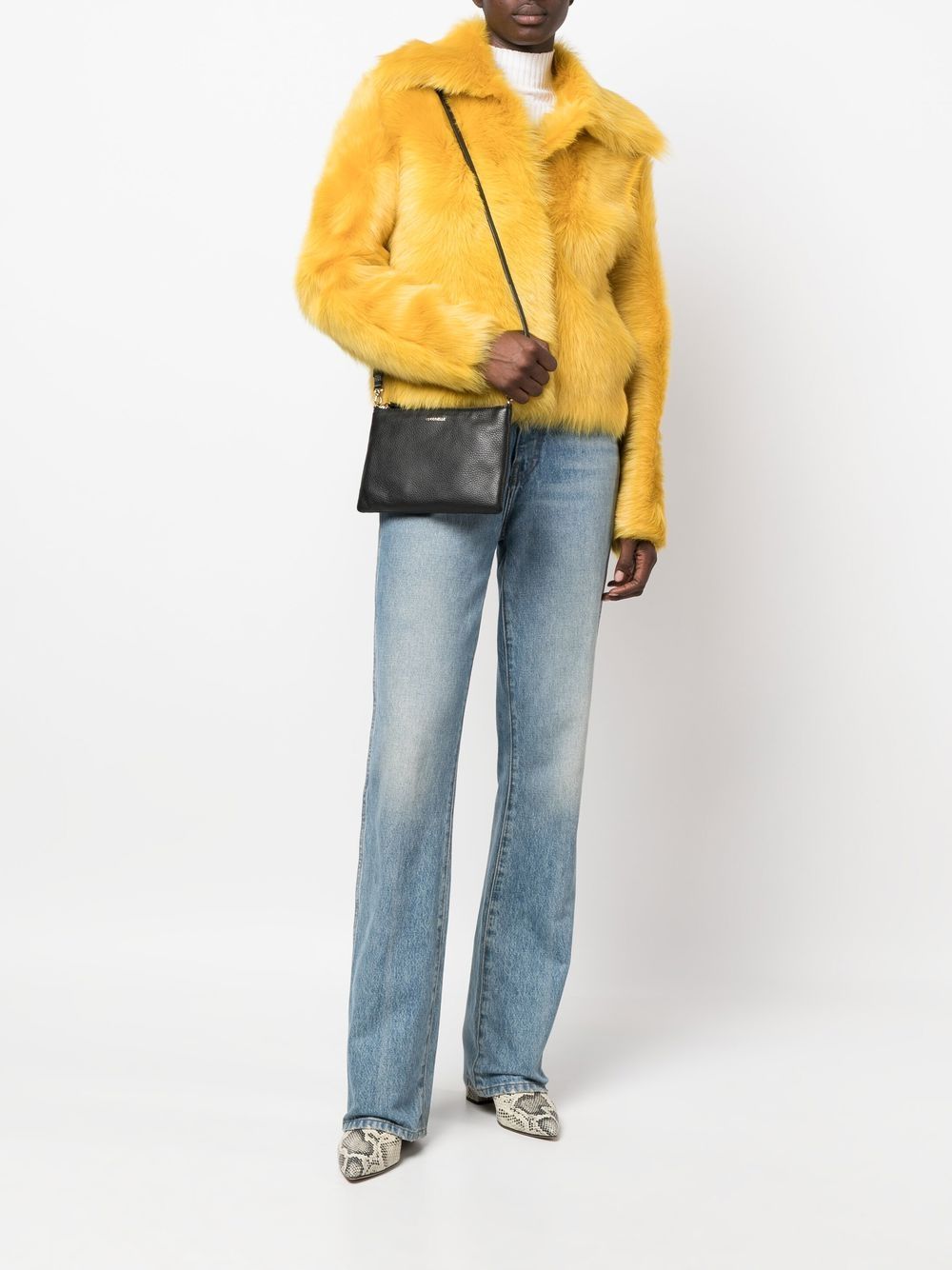 COCCINELLE Coccinelle Pebbled-Texture Crossbody Bag