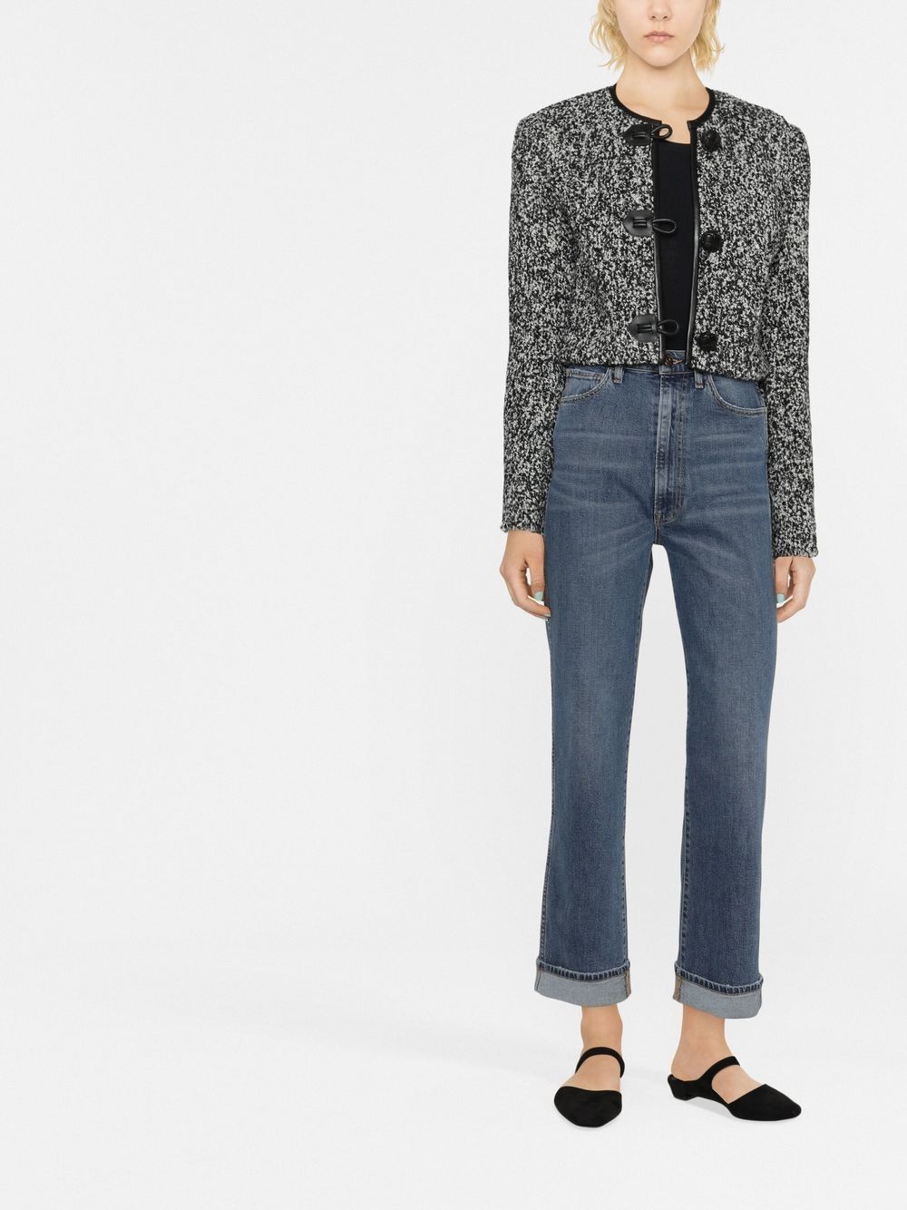 3X1 3x1 High-Waist Straight-Leg Jeans