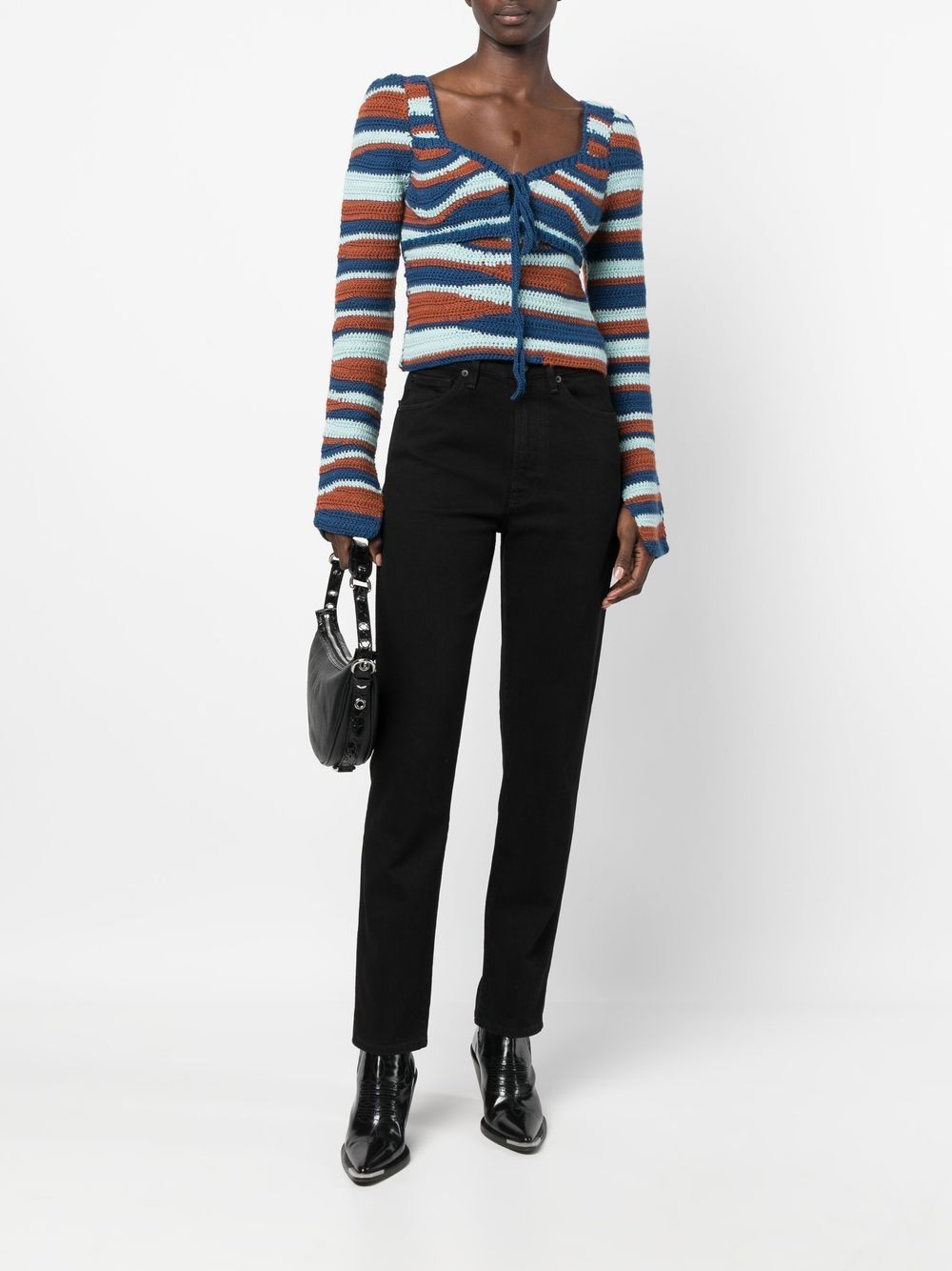 3X1 3x1 High-Waist Tapered Jeans