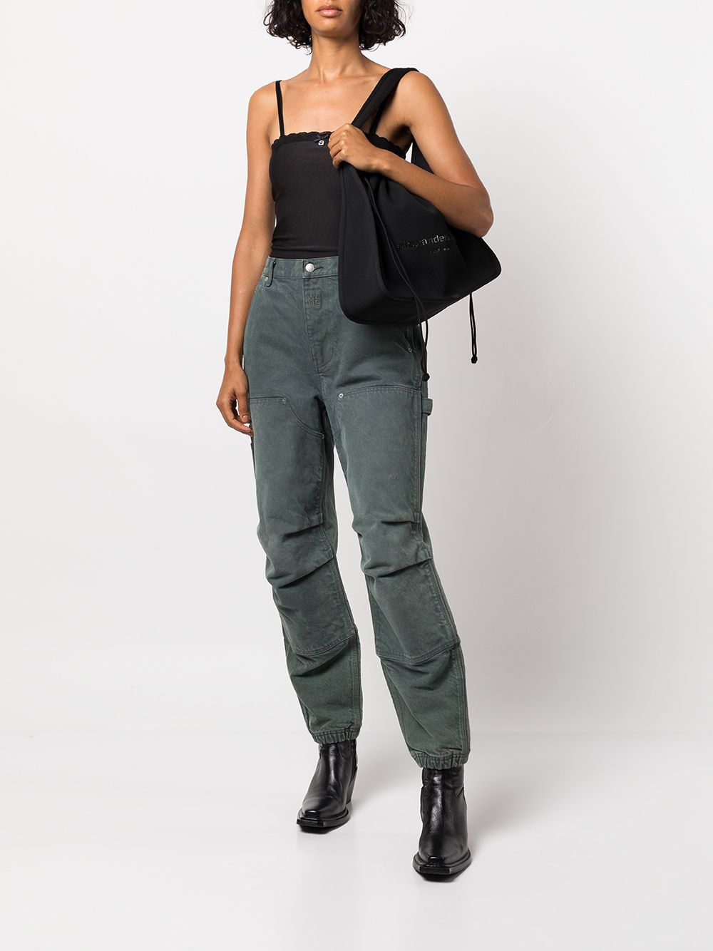 ALEXANDER WANG Alexander Wang Ribbed Knit Ryan Bag