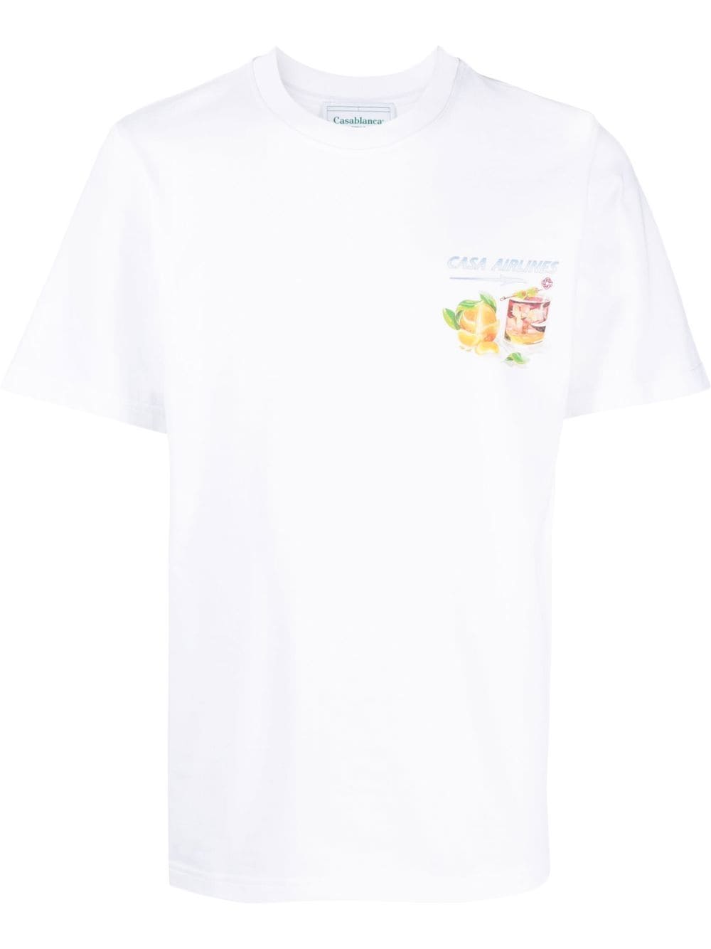 CASABLANCA graphic-print short-sleeved t-shirt