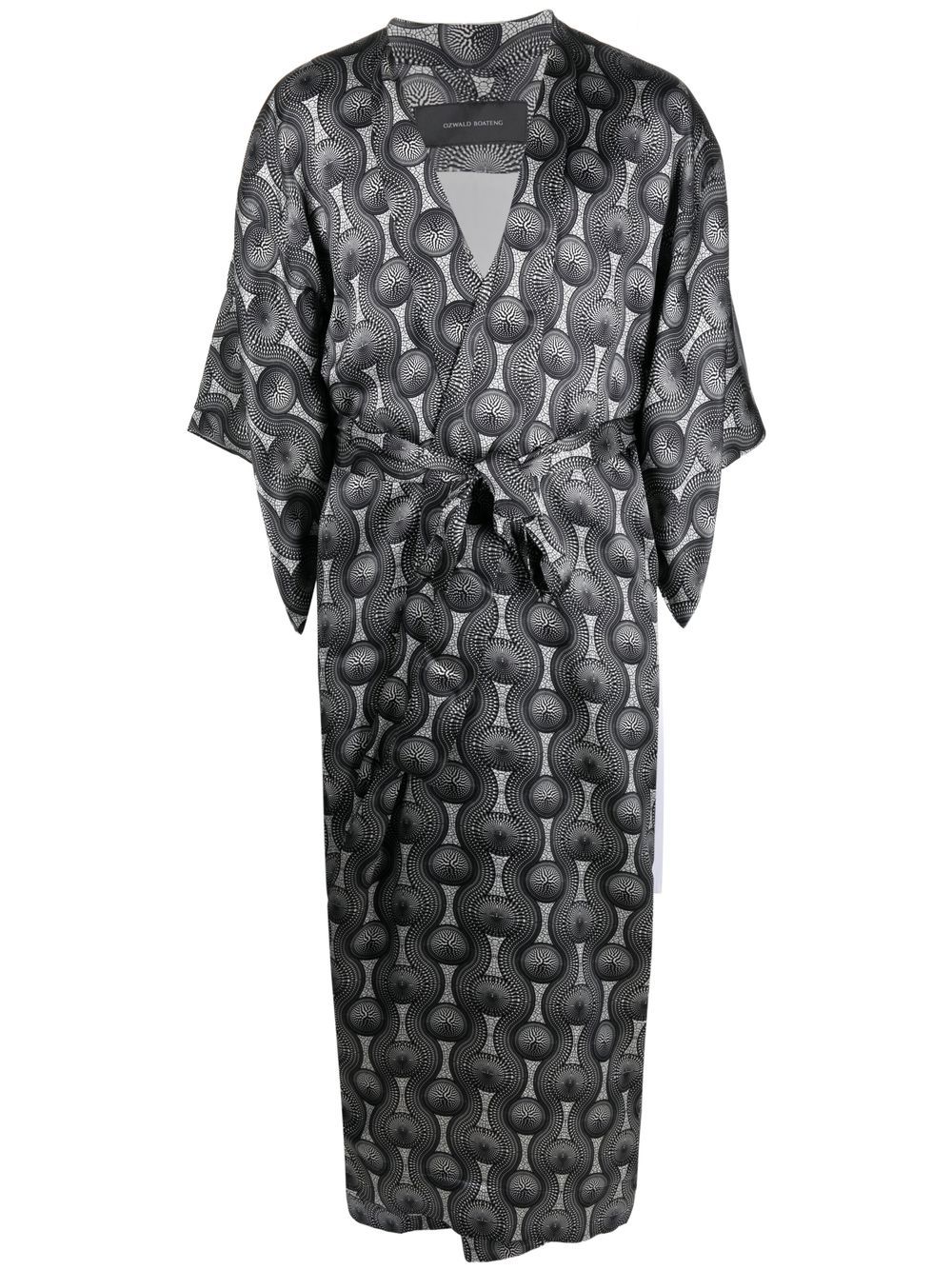 Ozwald Boateng Geometric-print Women Jacket - White