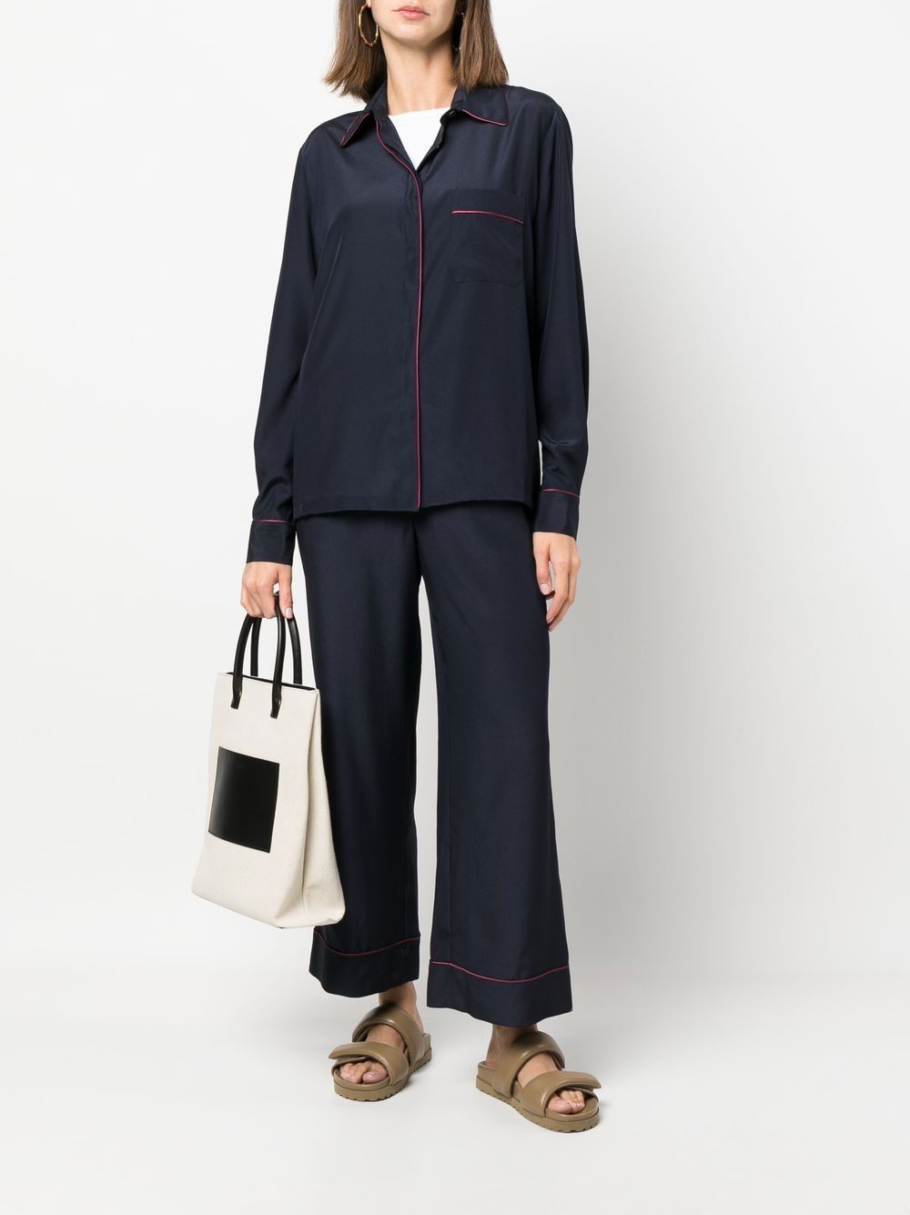 P.A.R.O.S.H P.A.R.O.S.H. Seam-Detail Button-Up Shirt