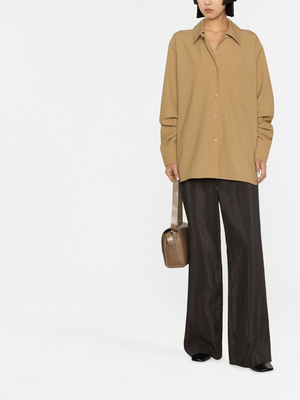 NANUSHKA Nanushka Classic-Collar Overshirt