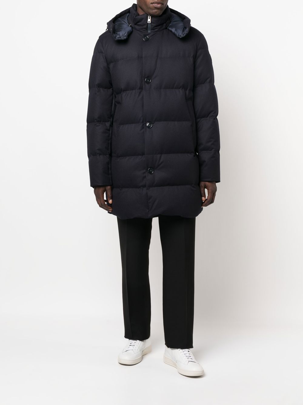 WOOLRICH Quilted Down Parka Coat