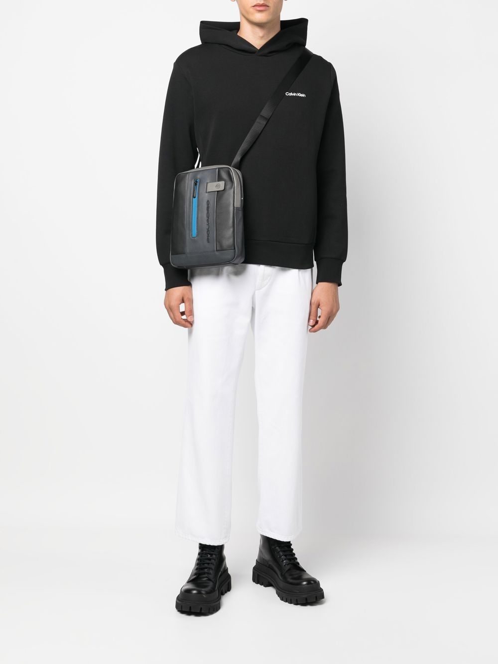 PIQUADRO PIQUADRO Calf Leather Messenger Bag