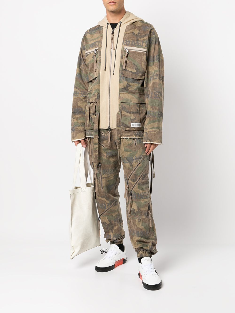MOSTLY HEARD RARELY SEEN Mostly Heard Rarely Seen m65 Camouflage Hybrid Jacket