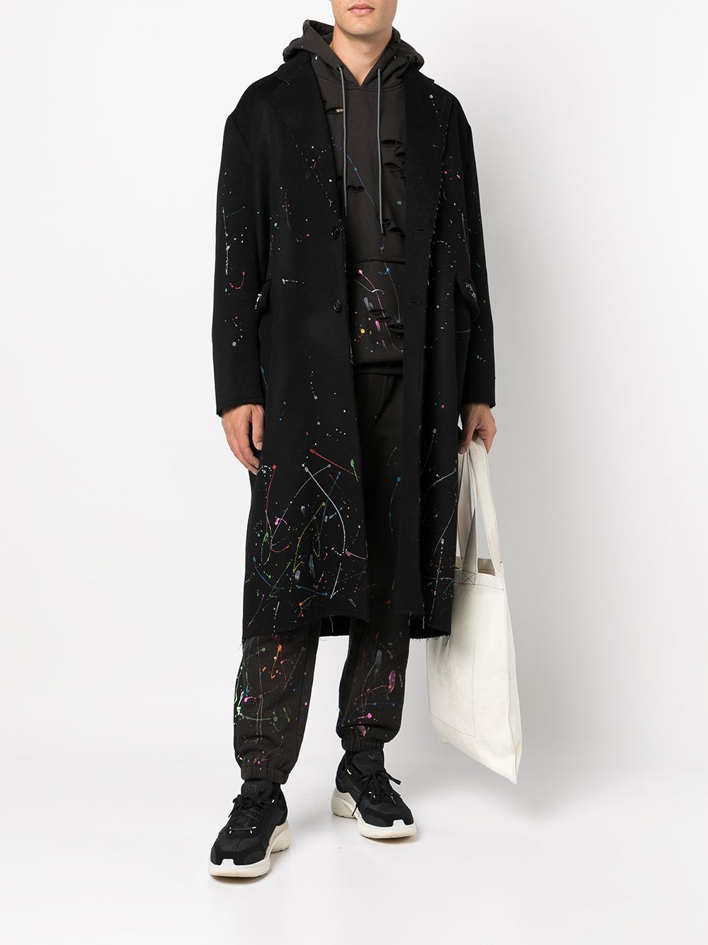 MOSTLY HEARD RARELY SEEN MOSTLY HEARD RARELY SEEN Paint-Splatter Overcoat