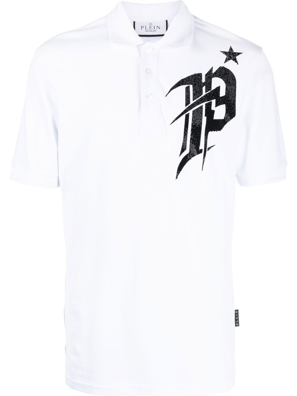 PHILIPP PLEIN logo-print polo shirt