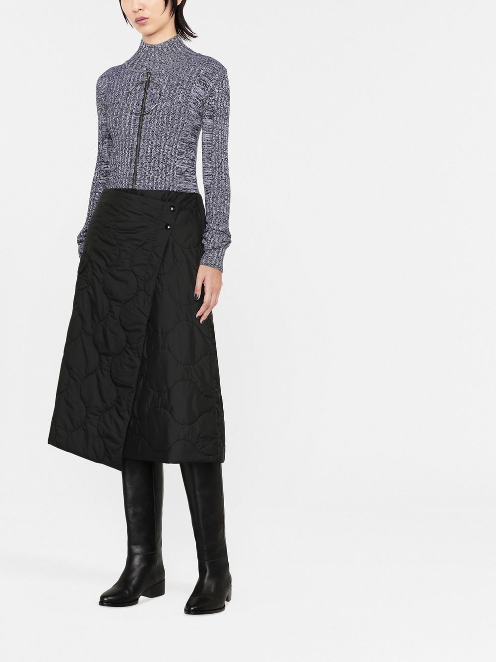 WOOLRICH Woolrich Quilted Wrap Skirt