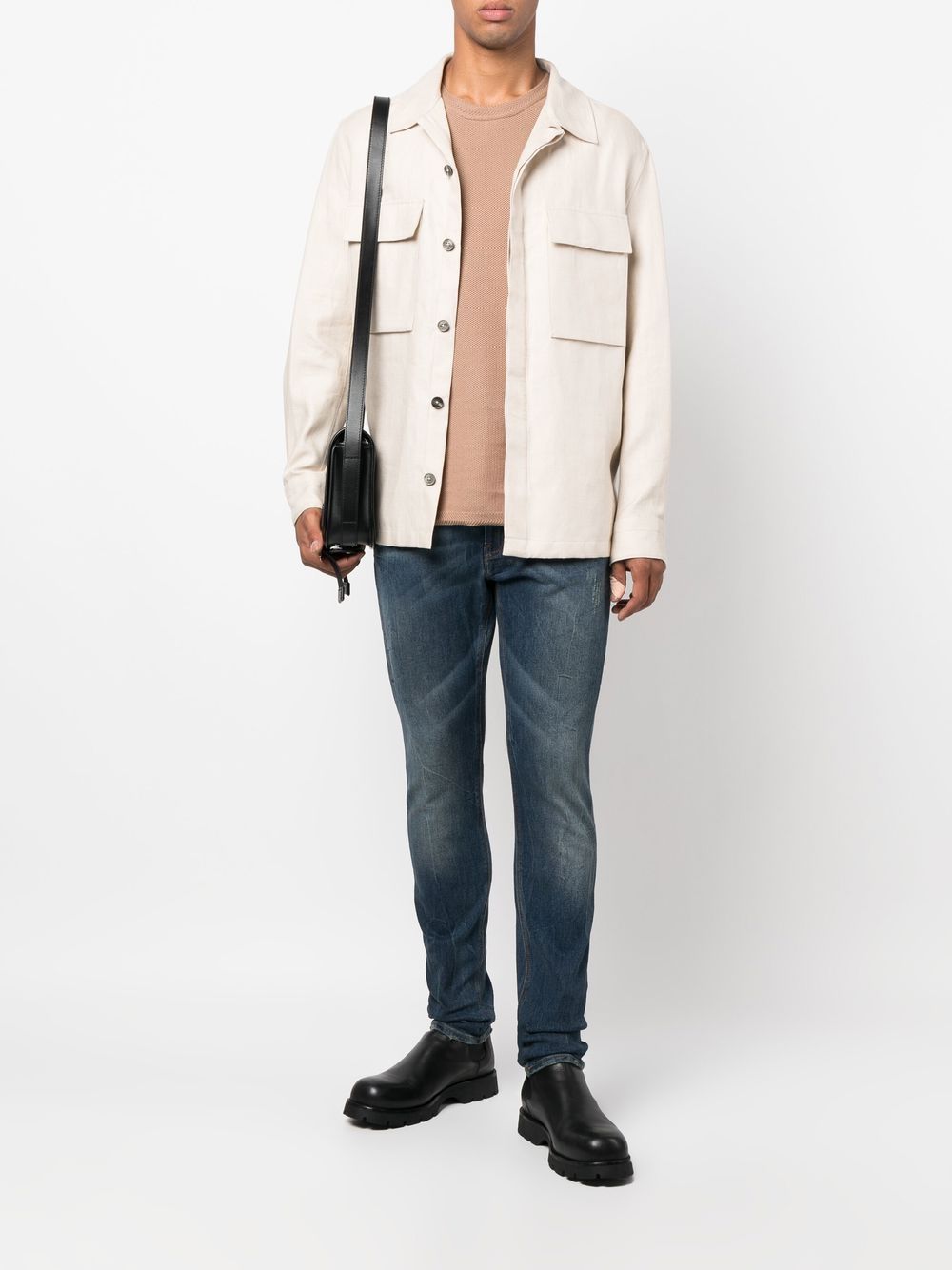 MICHAEL KORS Michael Kors Faded Skinny Jeans