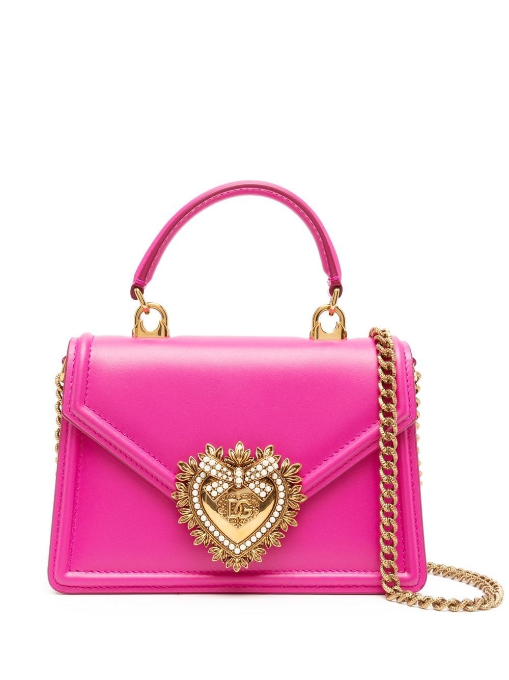 Dolce & Gabbana Devotion Tote - Pink | Editorialist