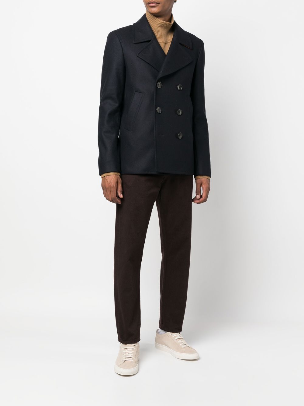 PAUL SMITH Double-Breasted Pea Coat