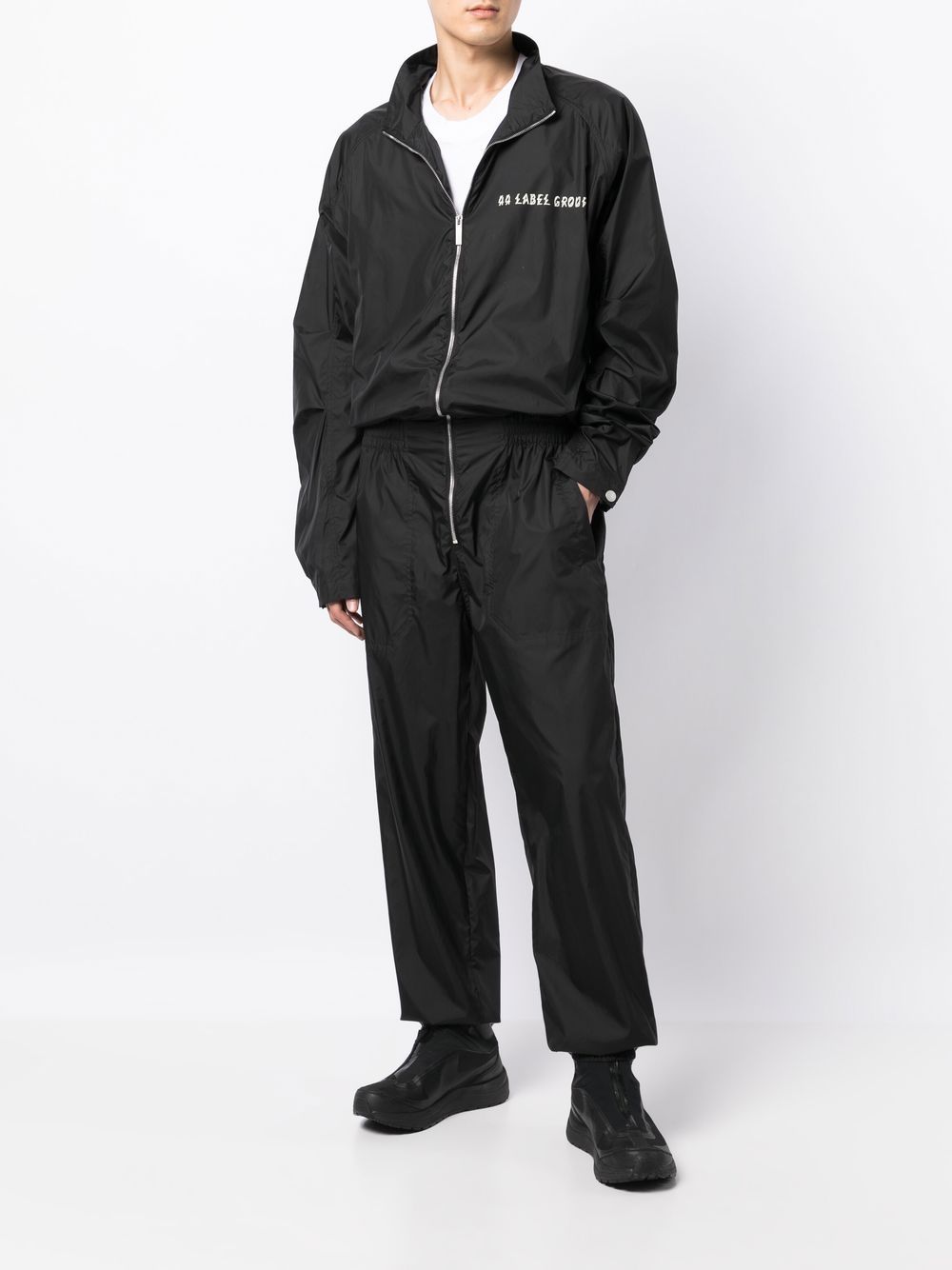 44 LABEL GROUP 44 LABEL GROUP logo-print bomber jacket