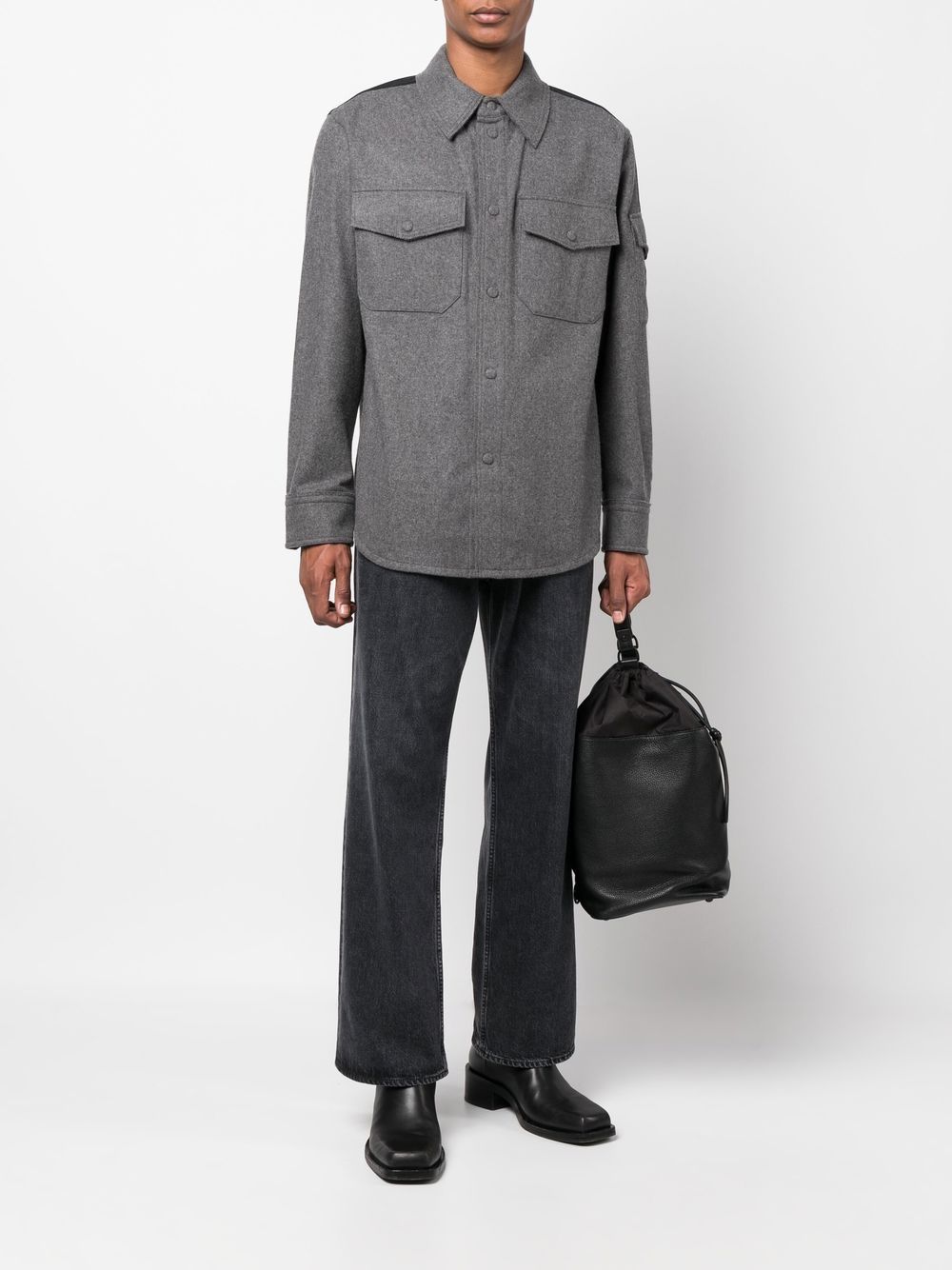 HELMUT LANG button-up long-sleeve shirt