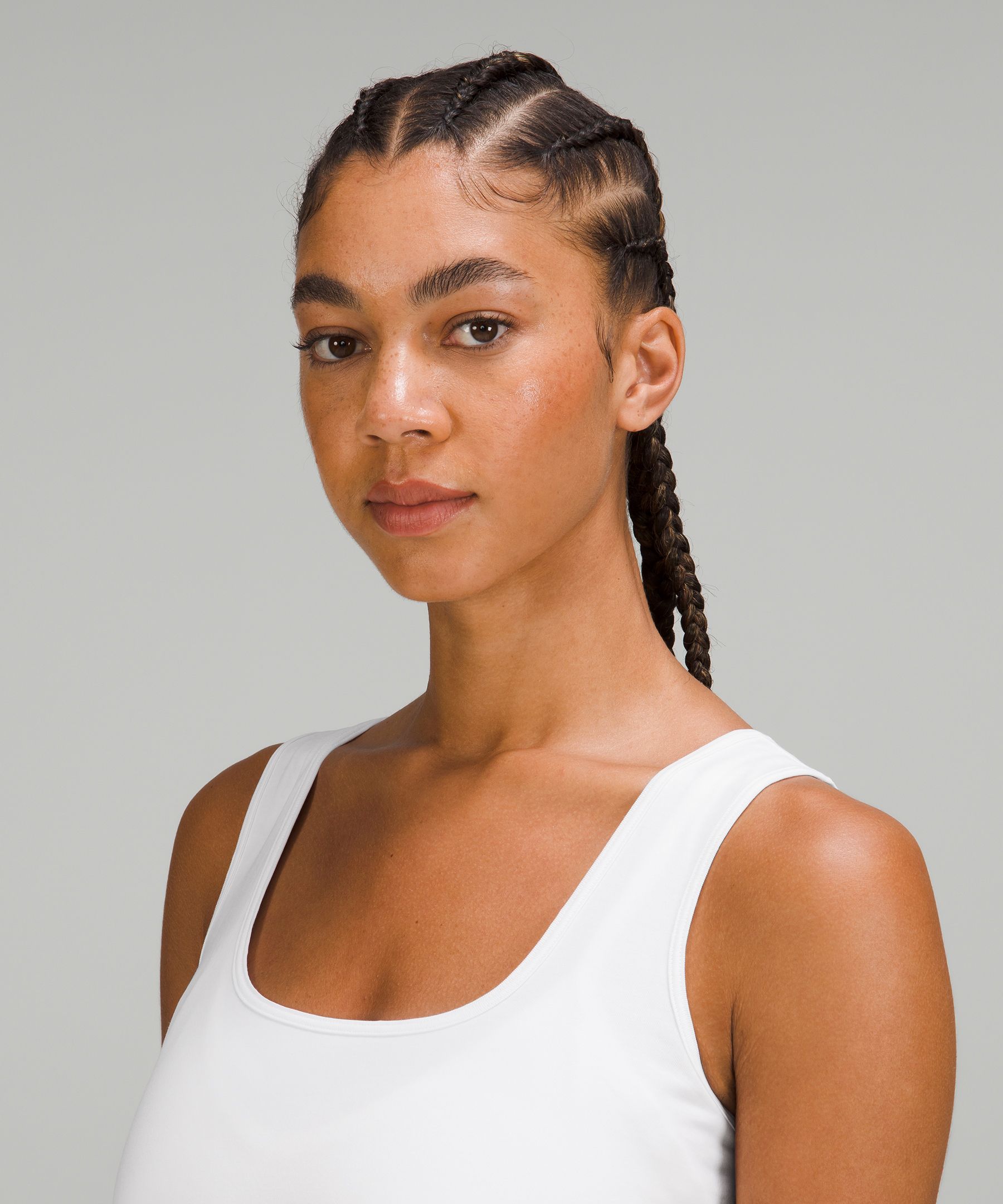 Lululemon Pima Cotton Open-Back Midi Dress - White | Editorialist
