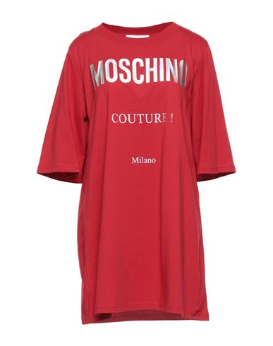 moschino milano shirt dress Moschino Couture Multicolor Printed Cotton Sweatshirt Mini Dress XS Moschino  Couture