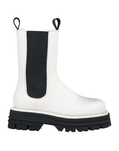 Barracuda Ankle Boots In Soft Leather In Light Grey - 76  display picture 2