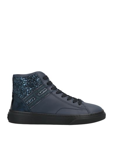 Rebel Alte Hogan Alte Nere Hogan Leather High-Top Sneakers In
