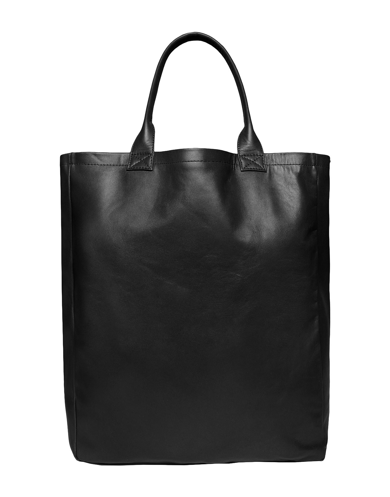 8 By Yoox Leather Tote Bag In Black - 59% Off | Editorialist 8 By Yoox Leather Tote Bag In Black - 59% Off | Editorialist