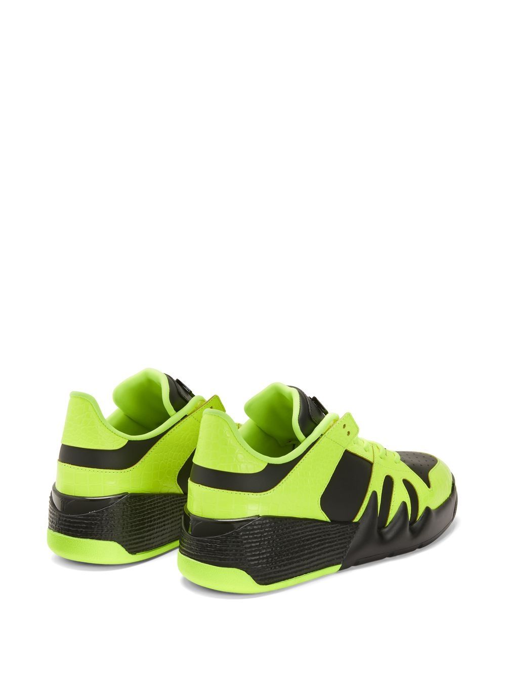 Giuseppe Zanotti Talon Color-Block Sneakers - Black - 65% Off