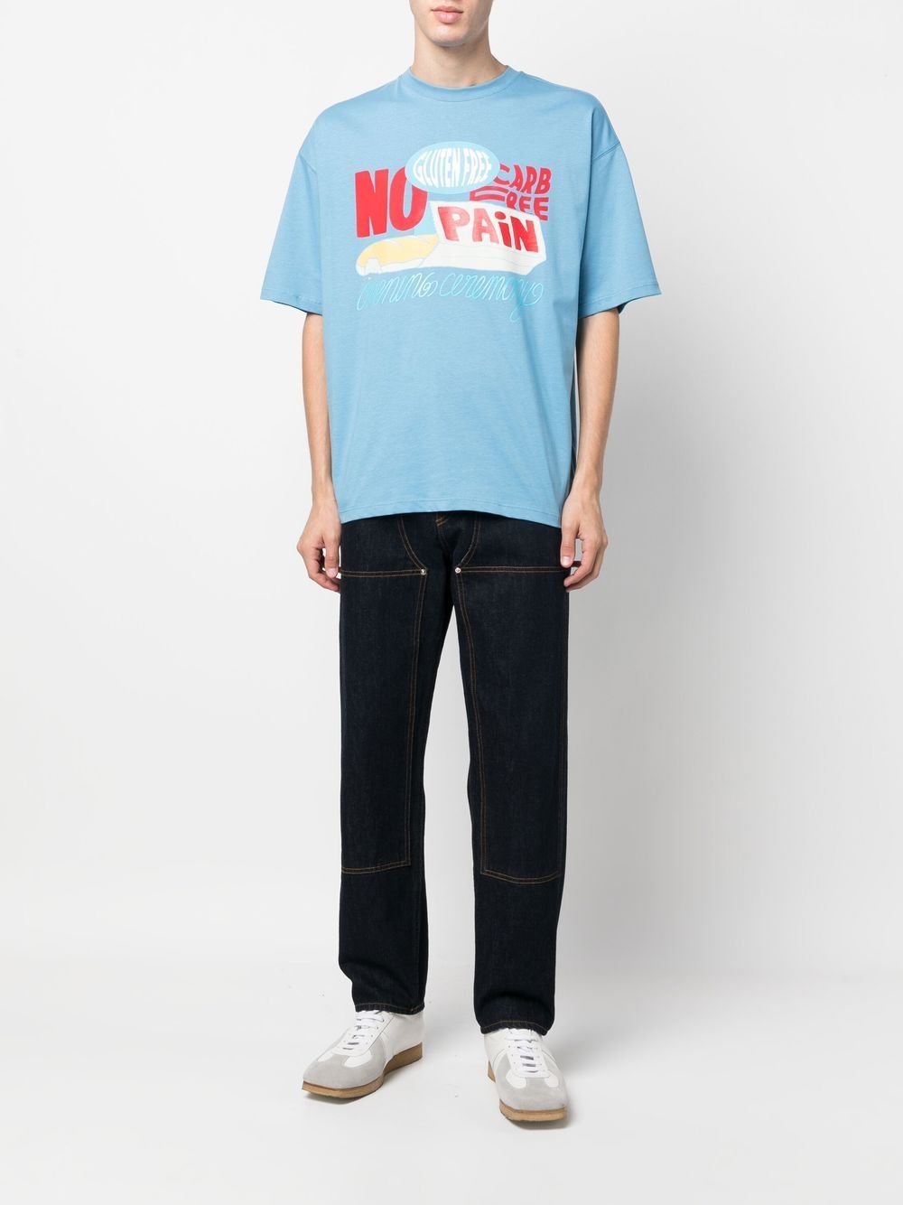 OPENING CEREMONY slogan-print crew-neck t-shirt