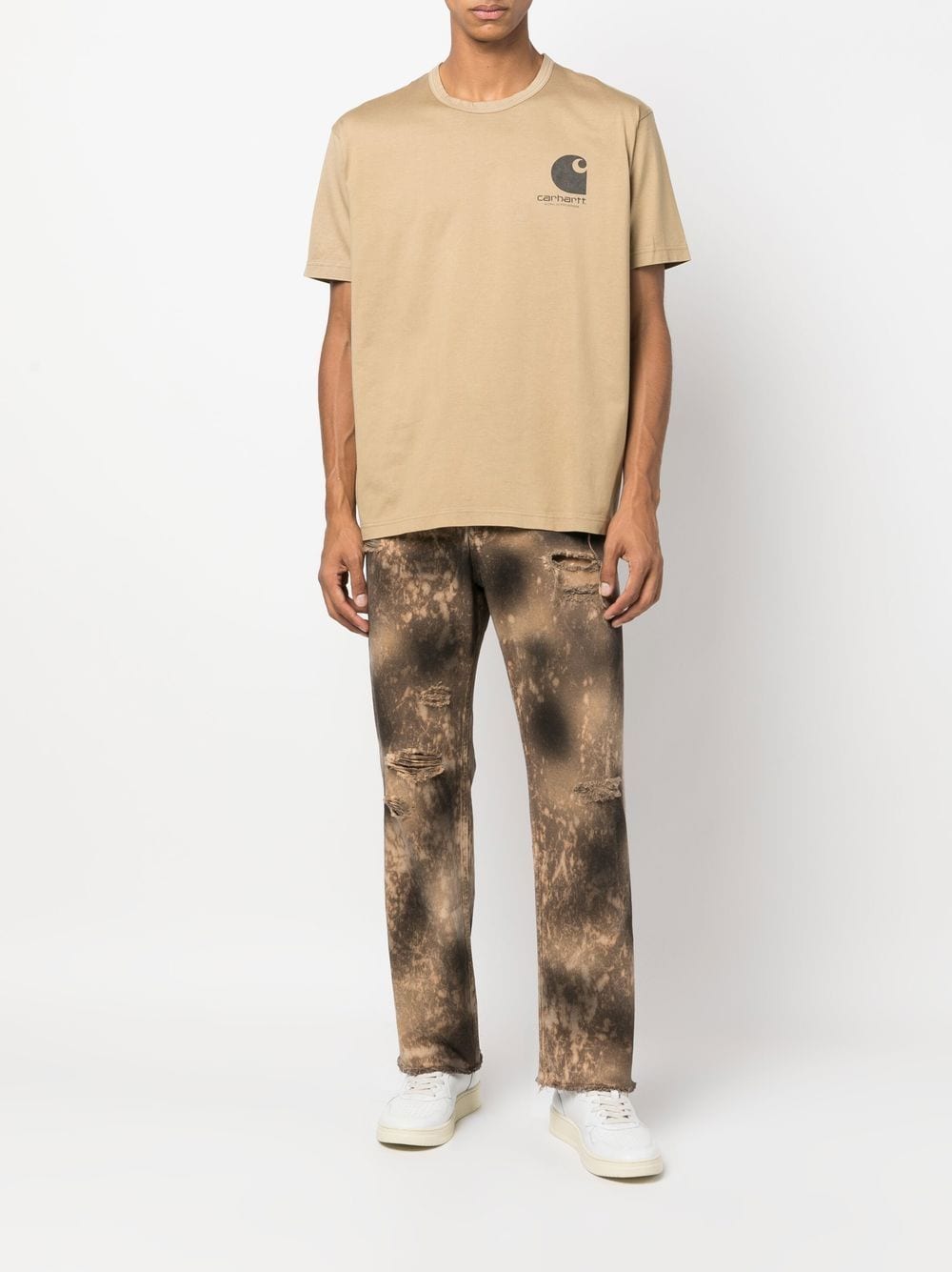 JUNYA WATANABE logo-print short-sleeve t-shirt