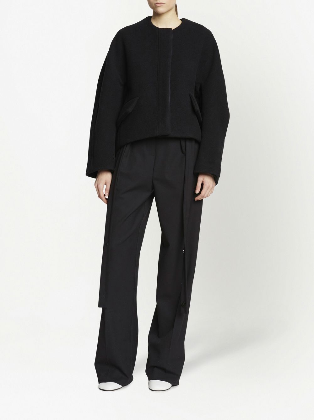PROENZA SCHOULER Proenza Schouler Melton Wool Boxy Jacket