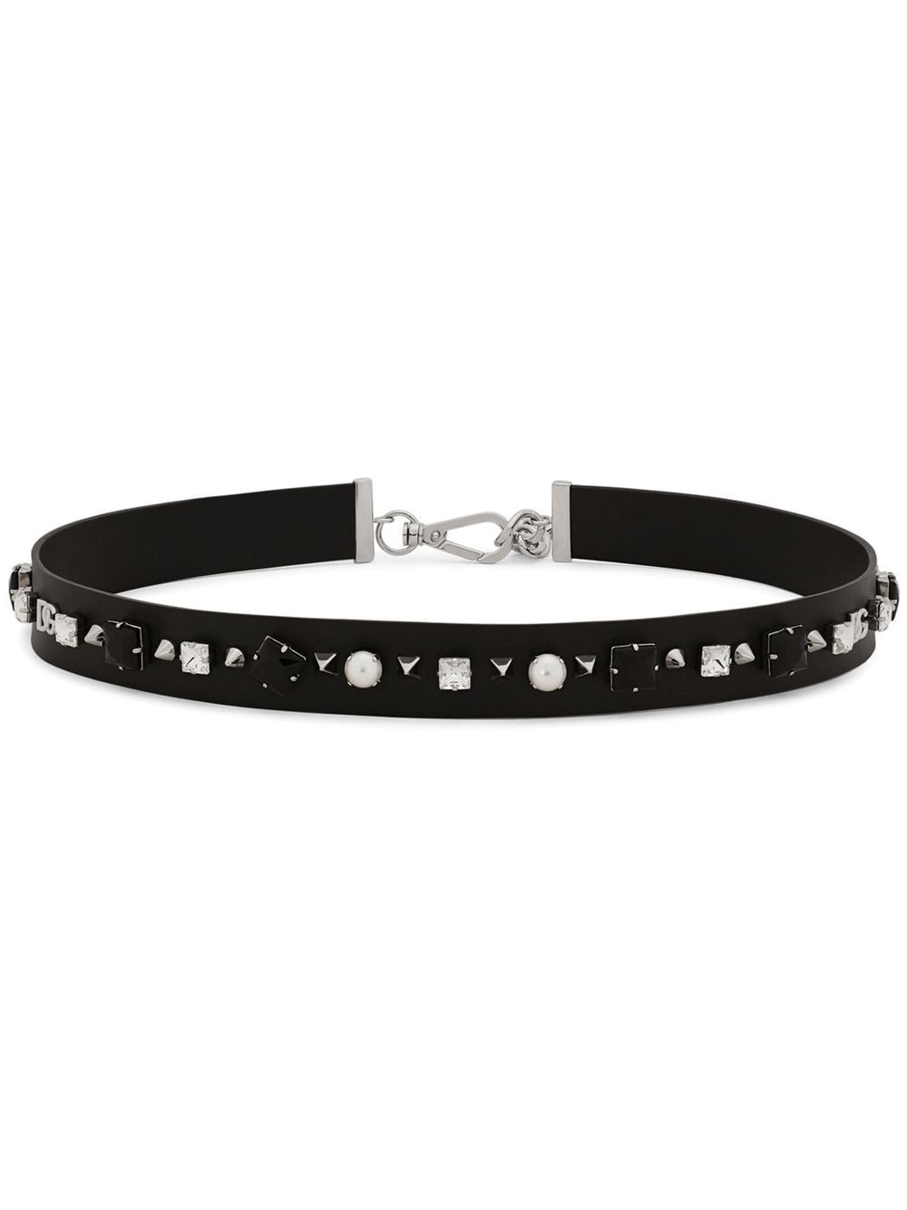 DOLCE & GABBANA Dolce & Gabbana Embellished Chain Belt